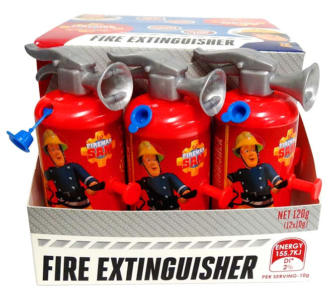 Fireman Sam Fire Extinguisher - buy at The Professors Online Lolly Shop ...