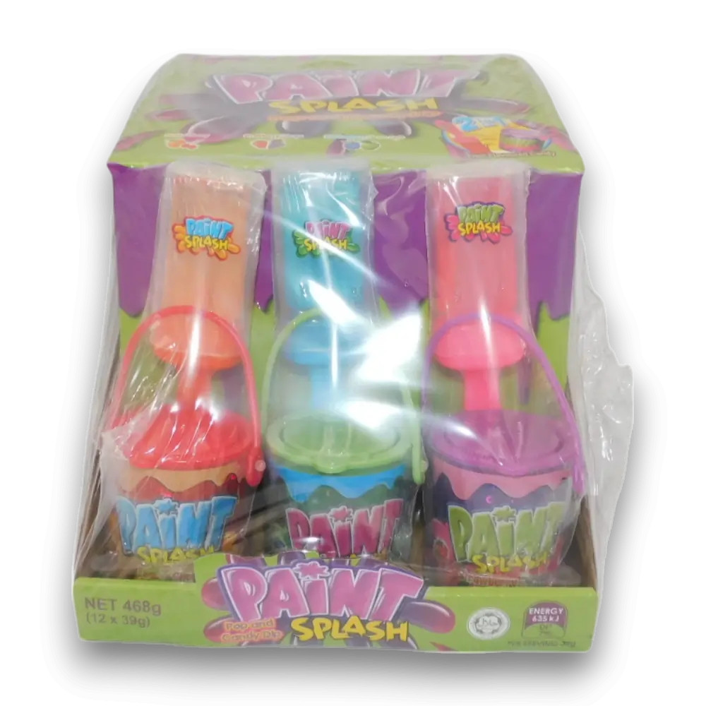 Paint Splash Pop and Candy Dip 12 x 39g | Buy Online