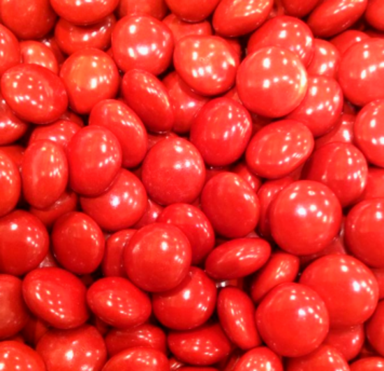 Get Candy Showcase Choc Buttons - Red at The Professors Online Lolly ...