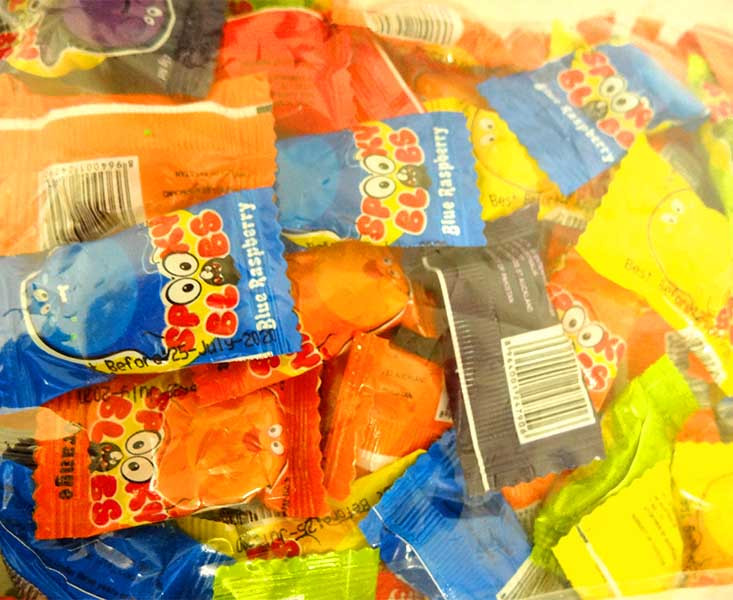Spooky Blobs online at The Professors Online Lolly Shop (10296)