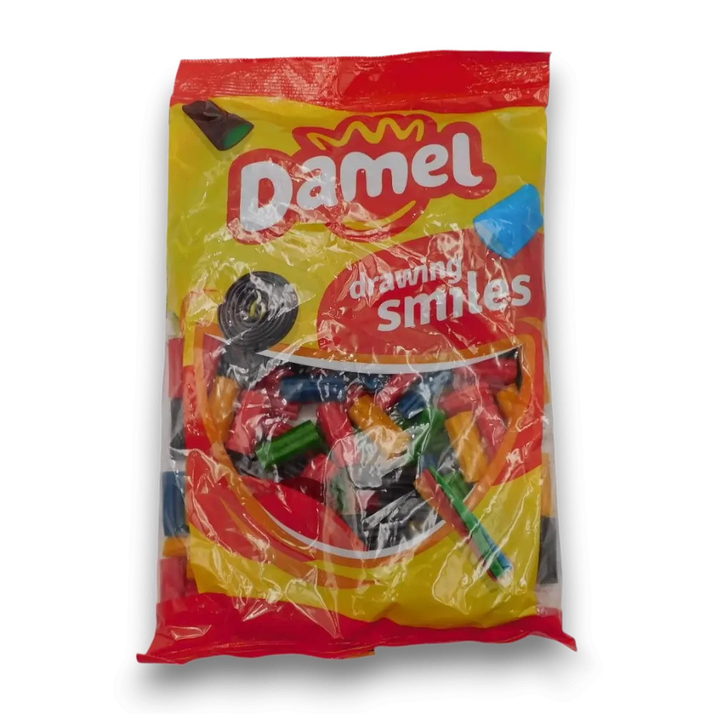 Damel Fruit Licorice Revolvers 1kg