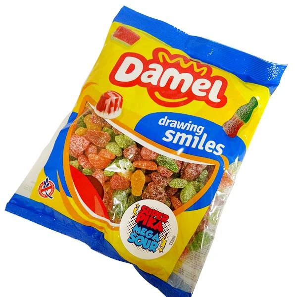 Damel Mega Sour Fruits - buy at The Professors Online Lolly Shop (10750)