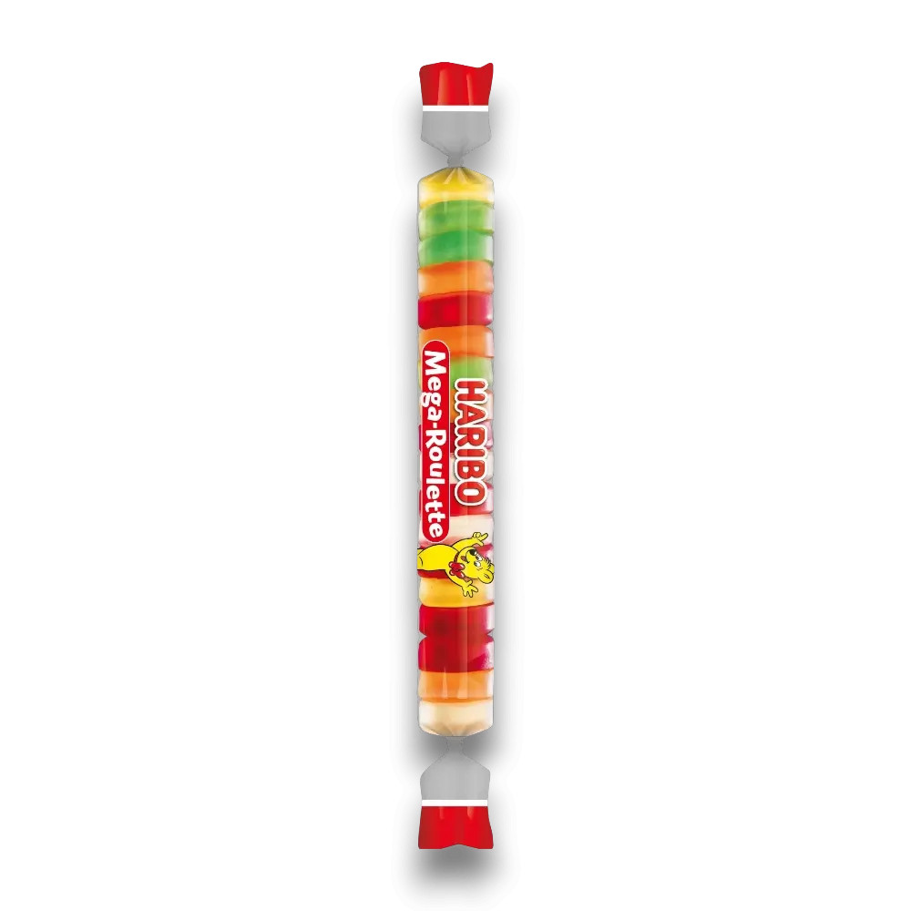 Haribo Mega Roulette - Bulk 40 Rolls (45g)