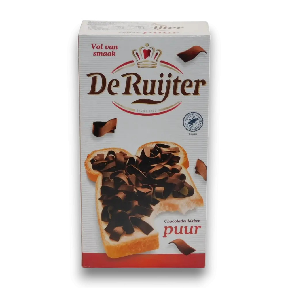 De Ruijter Dark Chocolate Flakes 300g