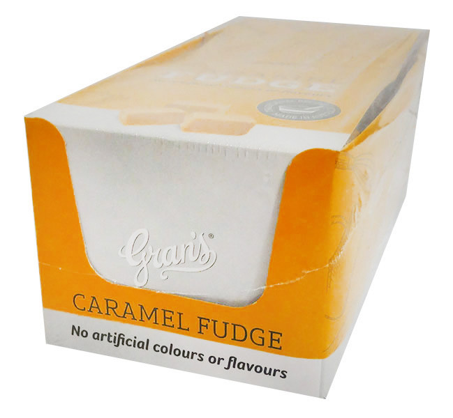 Grans Caramel Fudge - purchase at The Professors Online Lolly Shop (10821)