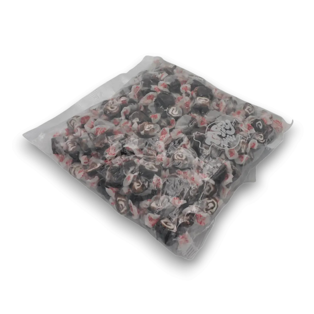 Taffy Town - Salt Water Taffy - Licorice Swirl (1.13kg Bag)