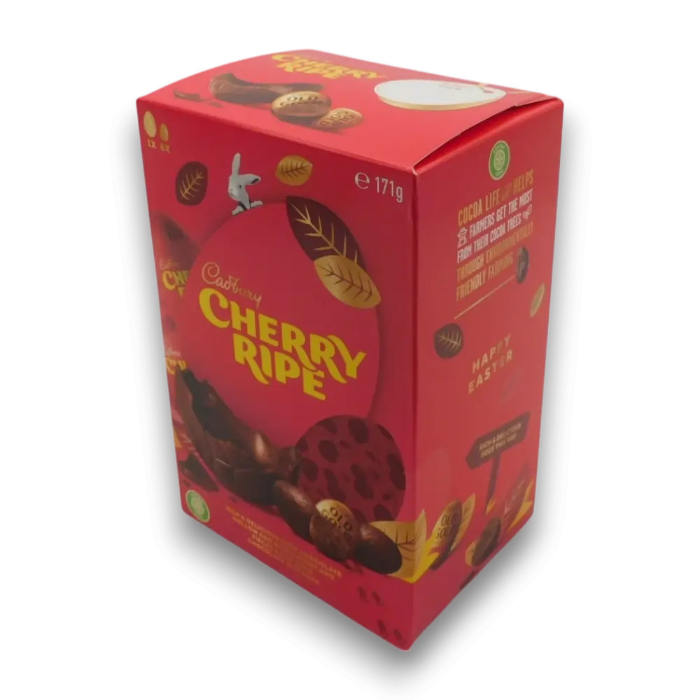 Cadbury Cherry Ripe Egg Gift Box 171g