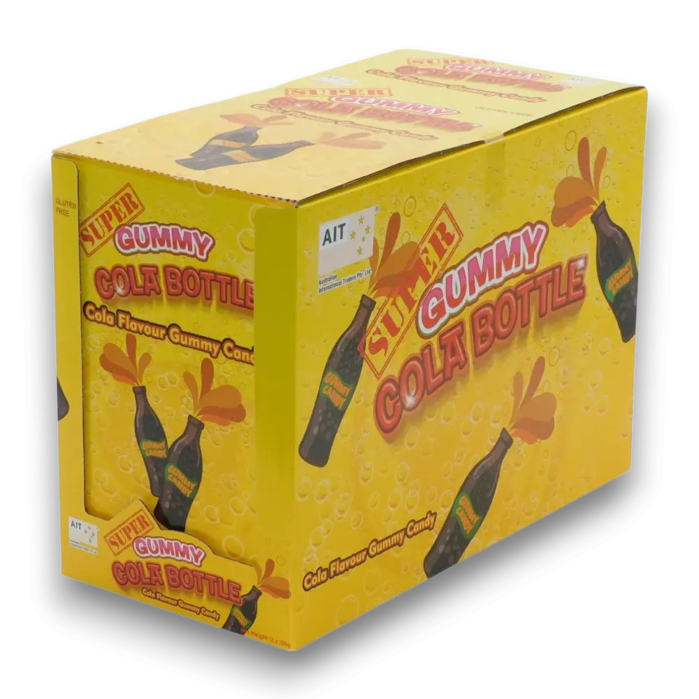 Super Gummy Cola Bottles 12 x 150g