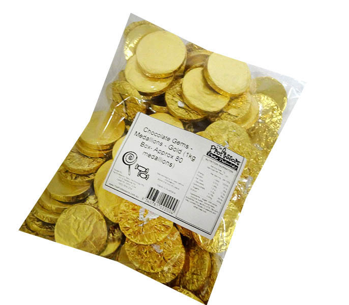 Confectionery By Colour - Gold - The Professors Tasty Technology