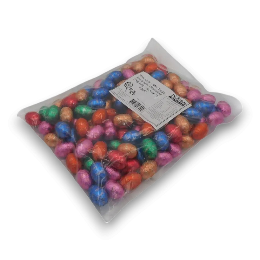 Pink Lady Mini Eggs Assorted Milk Chocolate (1kg)