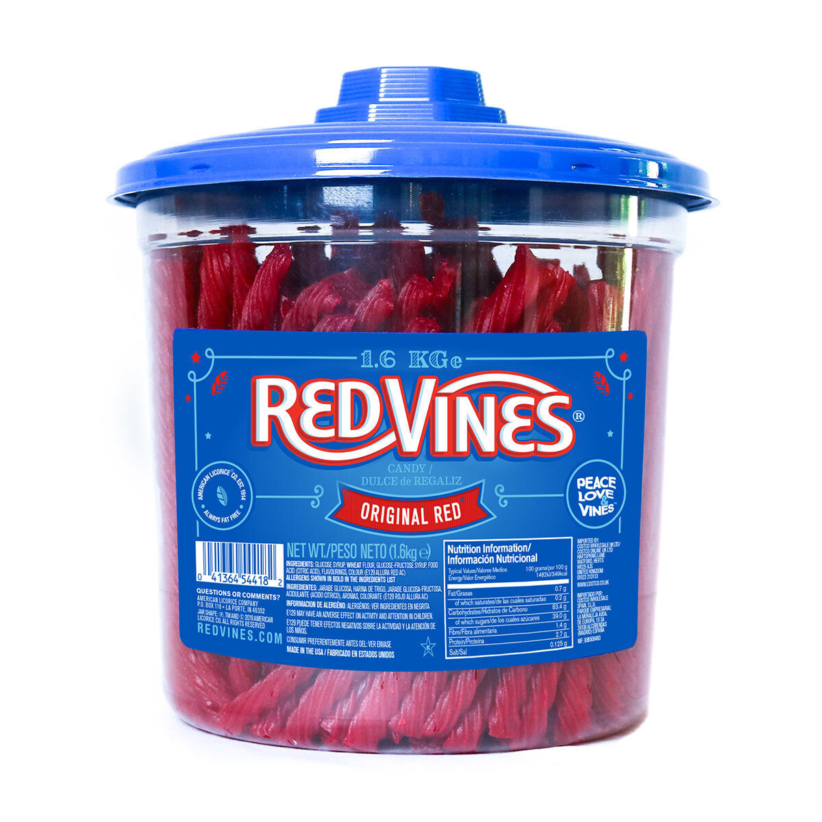 Red Vines Original Twist 1.6kg | Buy Online