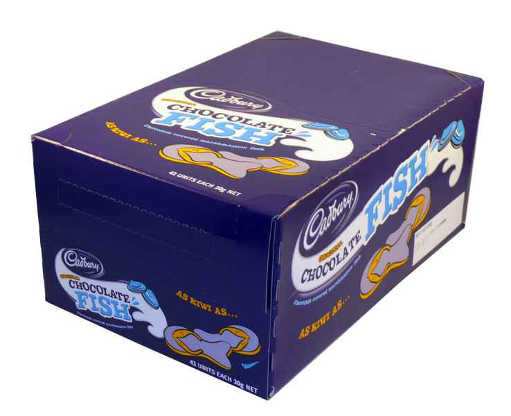 Get Cadbury Chocolate Fish at The Professors Online Lolly Shop (1751)