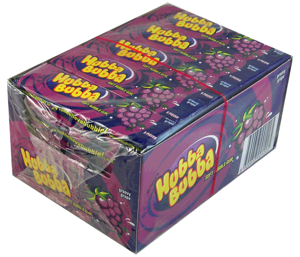 Hubba Bubba Soft Bubble Gum - Grape, and other Confectionery at ...