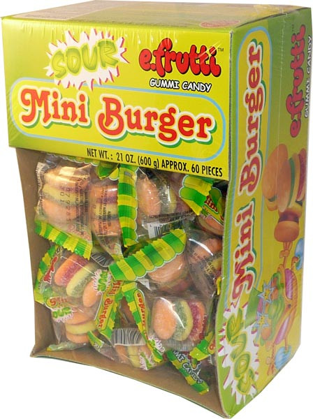e.Frutti Sour Mini Burgers - Looking for it? Find them, and other ...