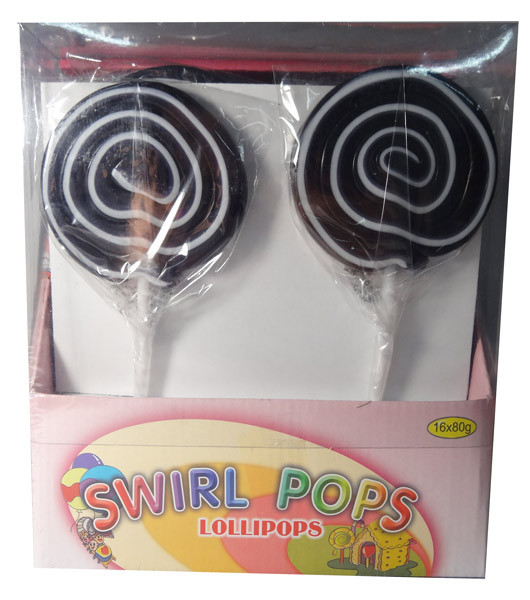 Big Swirl Lollipops - Green and White, and other Confectionery at ...