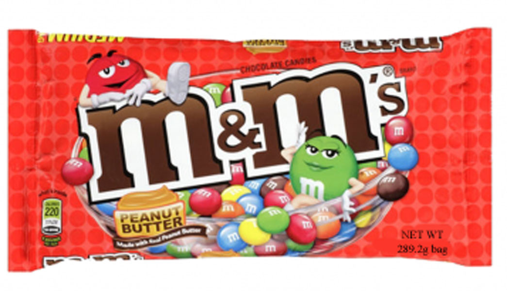 M&M Peanut butter - buy at The Professors Online Lolly Shop (4998)