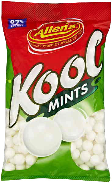 Allens Kool Mints - buy at The Professors Online Lolly Shop (1708)