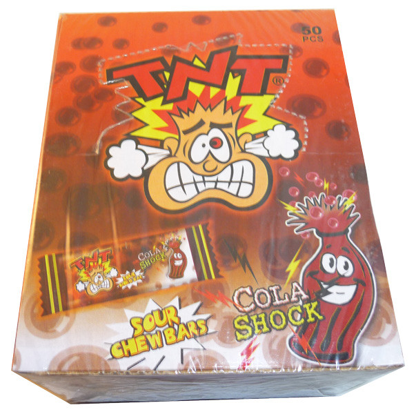 TNT Shocks - Cola - purchase at The Professors Online Lolly Shop (2011)