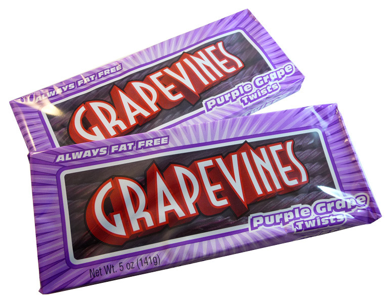 Grape Vines - Purple Grape Twists - buy at The Professors Online Lolly ...