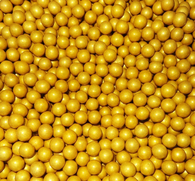 Sixlets - Shimmer Orange - buy at The Professors Online Lolly Shop (3554)