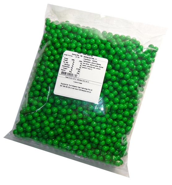 Pearls - Lime Green online at The Professors Online Lolly Shop (3892)