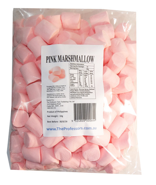Large Pink Marshmallows, and other Confectionery at Australias cheapest ...