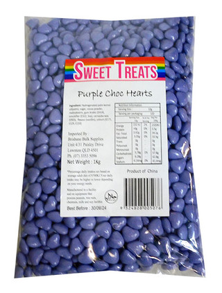 Confectionery By Colour - Purple - The Professors Tasty Technology