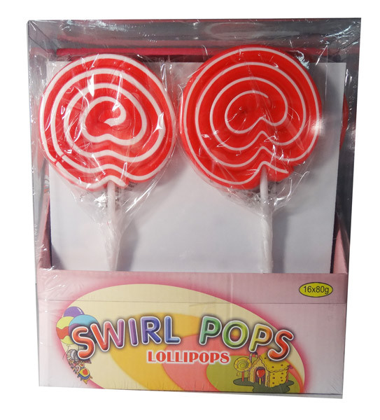 Big Swirl Lollipops - Black and White, and other Confectionery at ...