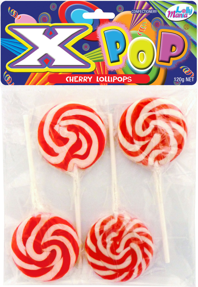 Swirl Lollipops - Red Cherry, now available to Buy online at The ...