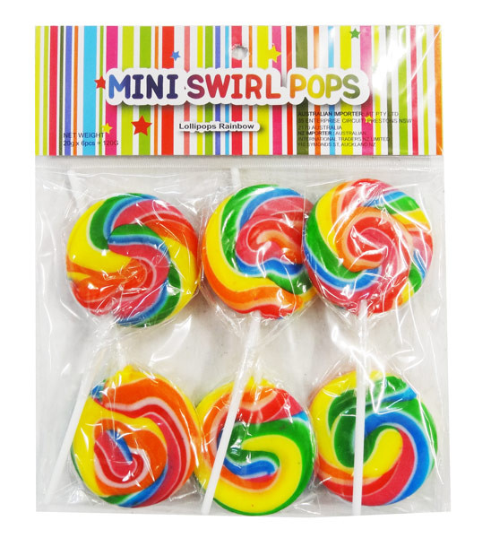 Mini Swirl Pops - Pink and White, and other Confectionery at Australias ...