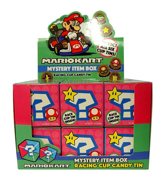 Mario Kart Blind Box Tinned Candy - purchase at The Professors Online ...
