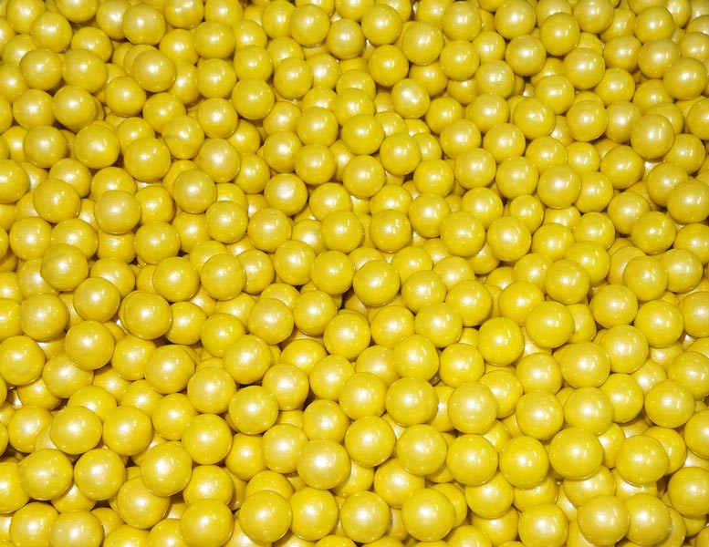 Sixlets - Shimmer Orange - buy at The Professors Online Lolly Shop (3554)