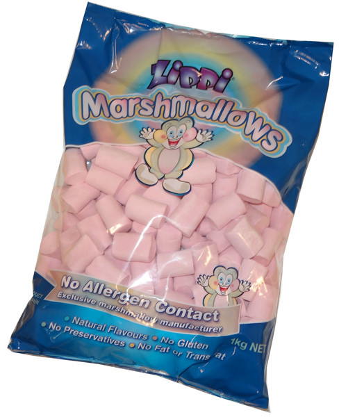 Large Pink Marshmallows - purchase at The Professors Online Lolly Shop ...