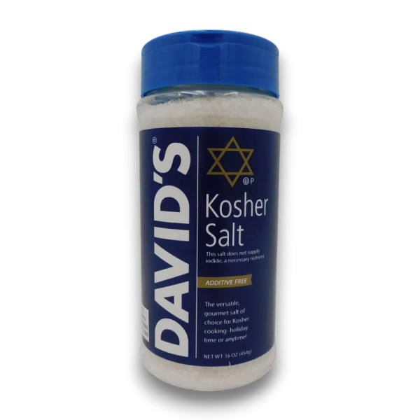 David's Kosher Salt 453g – Coarse Crystal, Additive Free