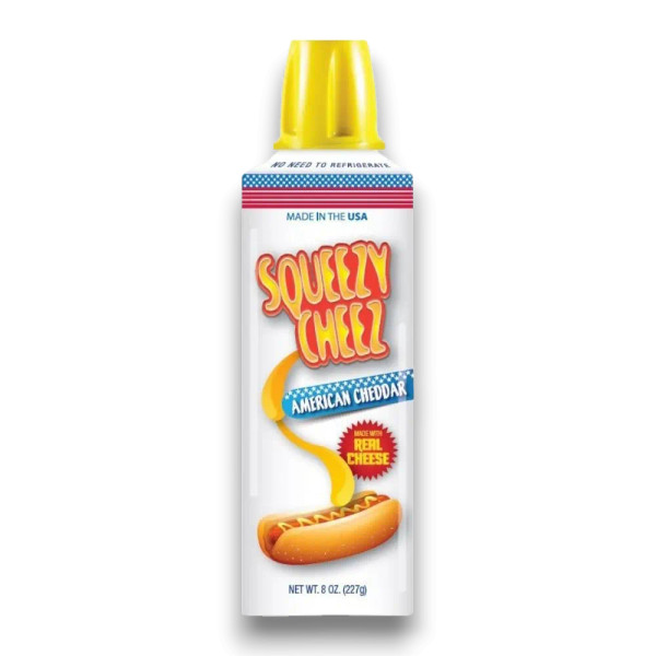 Squeezy Cheez – American Cheddar (227g)