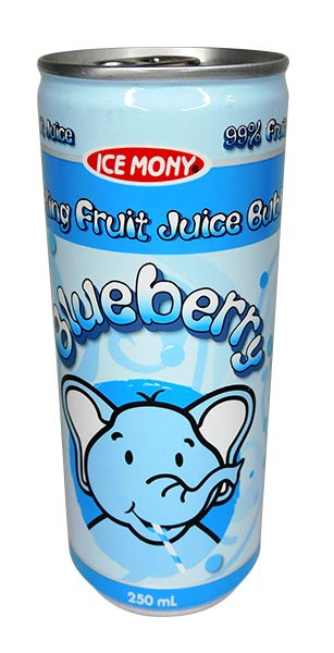 Ice Mony - Sparkling Fruit Juice Bubbles - Blueberry - buy at The ...