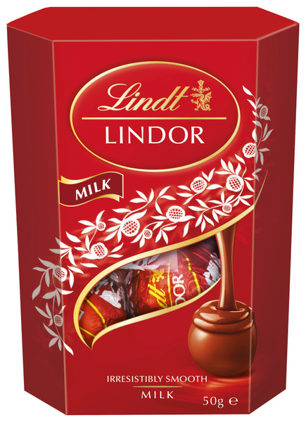 Lindt - Lindor Milk Chocolate Balls Mini Cornet - buy at The Professors ...
