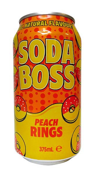 Soda Boss - Peach Rings - purchase at The Professors Online Lolly Shop ...