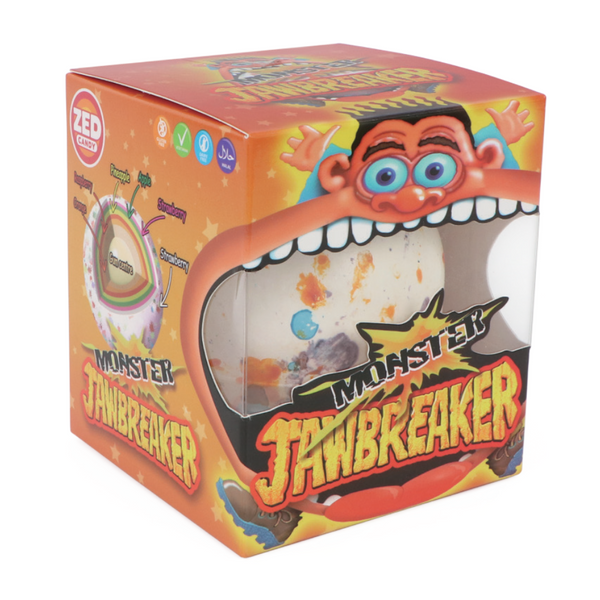 Zed Candy - Monster Jawbreakers - 75mm (Display unit | 6 x 300g pcs)