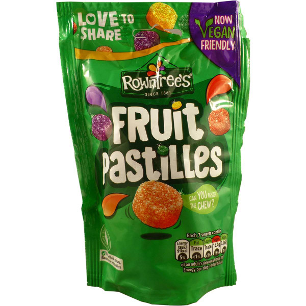 Rowntrees - Fruit Pastilles (143g bag)