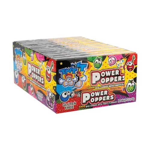 TNT - Power Poppers (Display unit | 12 x 80g bottles)