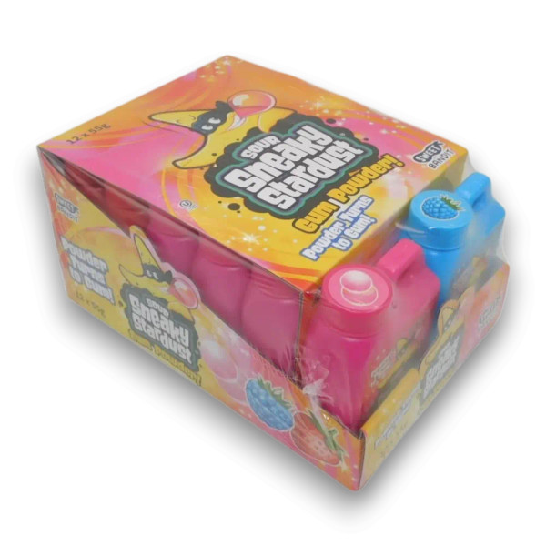 Sweet Bandit - Sour Sneaky Stardust Gum Powder (Display unit | 12 x 55g ...