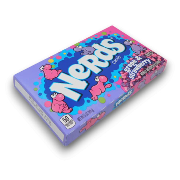 Nerds Candy - Grape & Strawberry (141g Theatre Box)