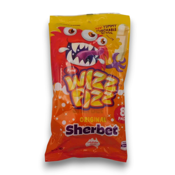 Wizz Fizz - Original Sherbet (144g bag | 8 x 18g packs)