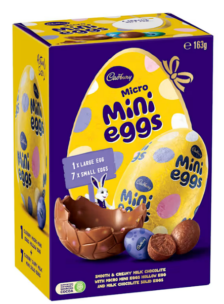 Cadbury - Micro Mini Eggs - Easter Chocolate (163g gift box)