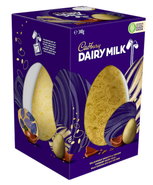 Cadbury - Dairy Milk - Deluxe Egg (340g Gift Box)