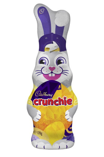 Cadbury - Crunchie - Easter Bunny (170g Hollow Bunny)