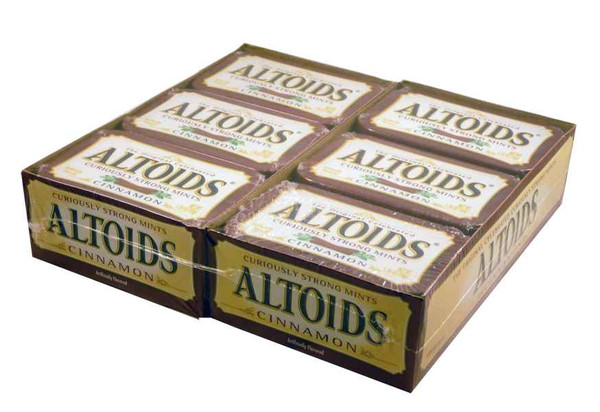 Altoids Cinnamon Mints 12 x 50g Tins