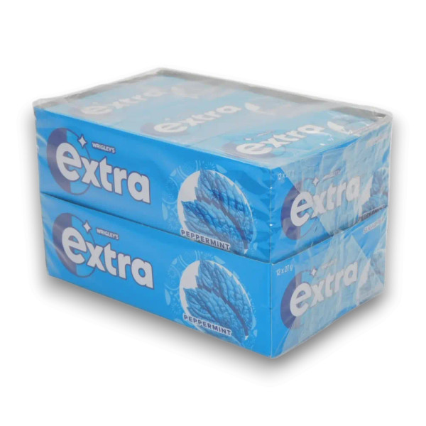 Extra Peppermint Gum - 14 Soft Gum Strips x 24 Packs