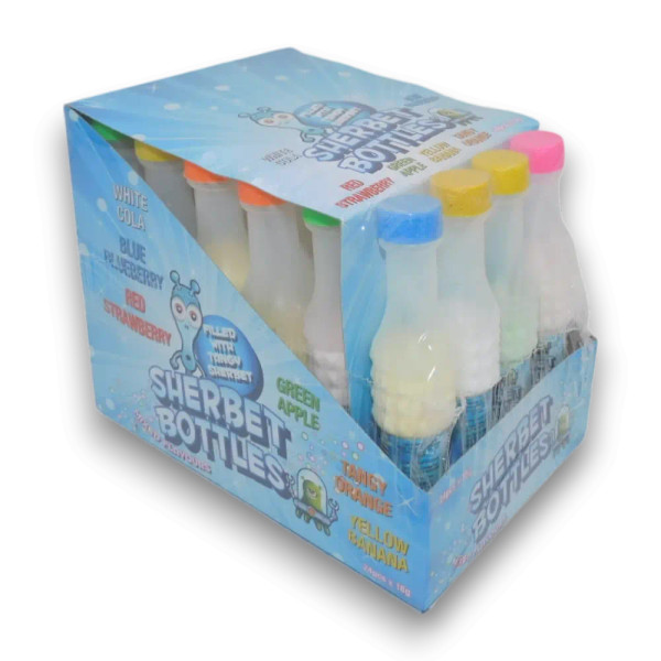 Universal Candy - Sherbet Bottle (Display unit | 24 x 18g pcs)